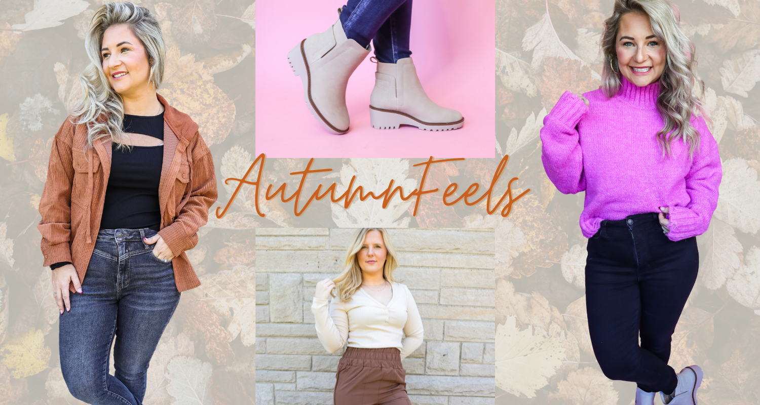 AUTUMN FEELS COLLECTION – Palmer + Jae Apparel